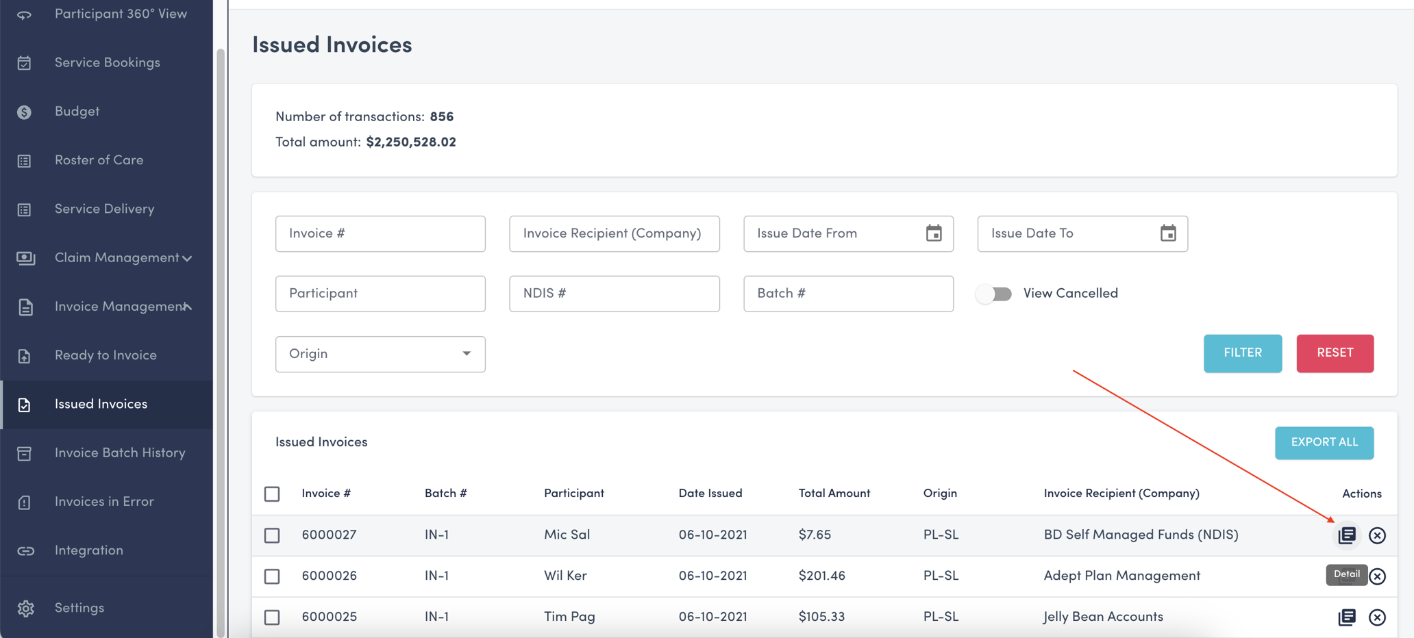 How to cancel/amend invoices or invoice line items