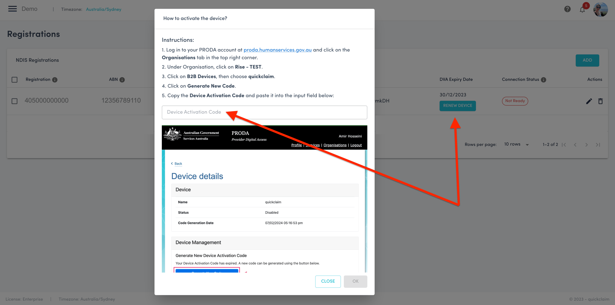 What to do if your device has expired