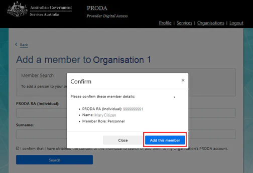 Delegate device management in PRODA